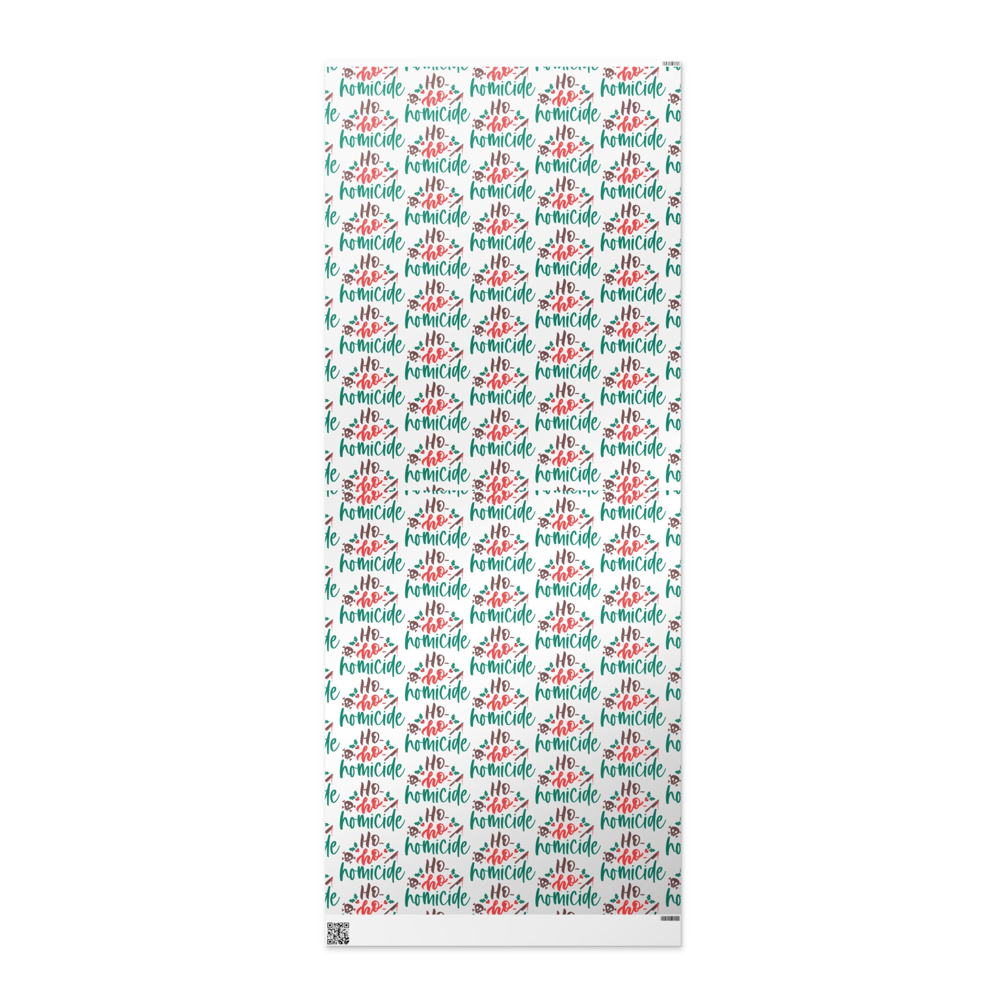 "Ho-Ho-Homicide" Wrapping Paper Roll – Onley James